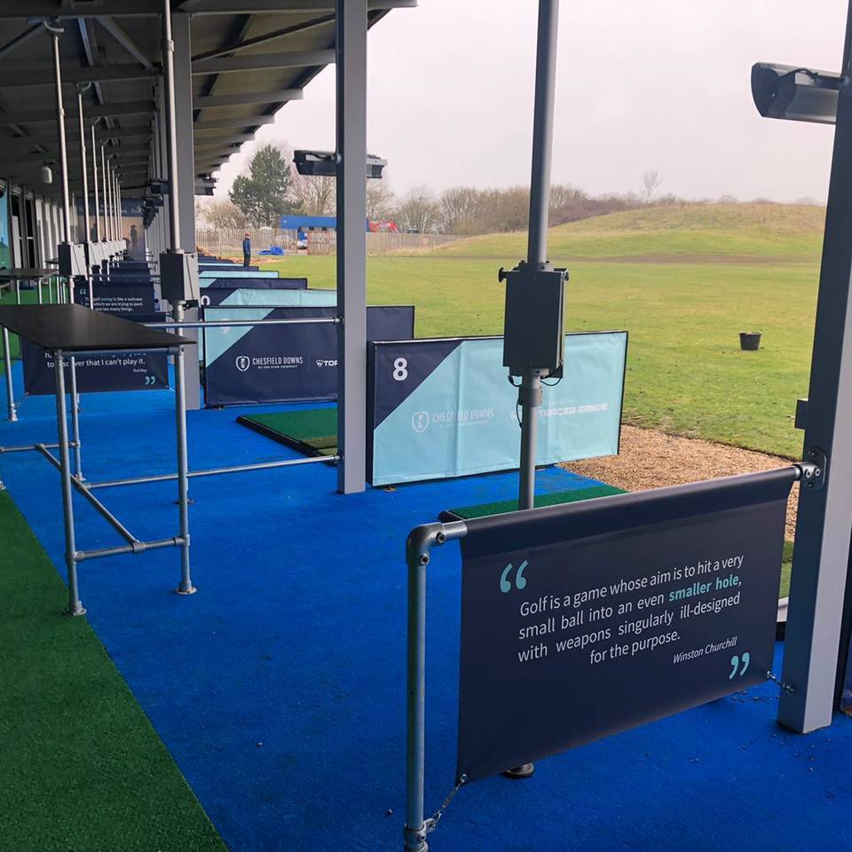 Toptracer Driving Range | Improve Your Swing | Chesfield Downs